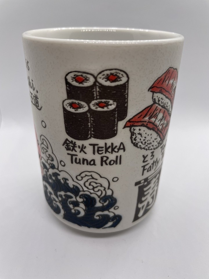 Japanese Sushi Design Yunomi Tea Cup – Fun & Traditional Japan Style | eBay