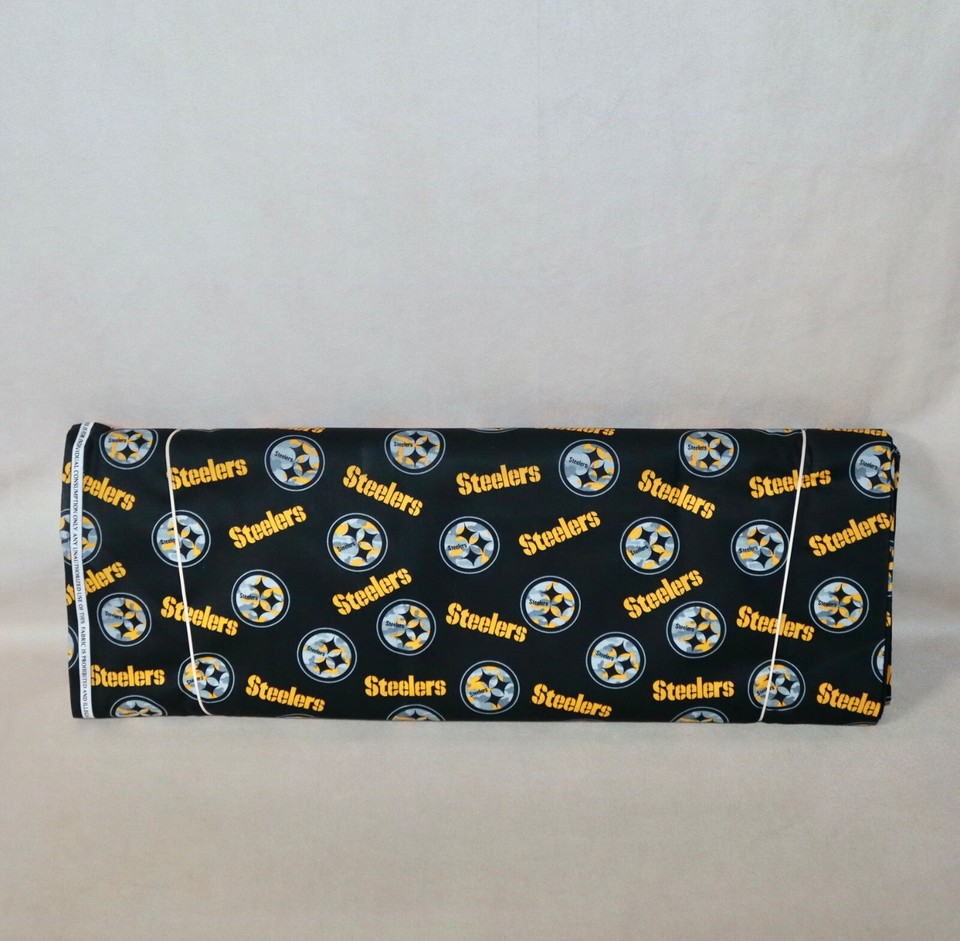Pittsburgh Steelers ~ Camo Logo Pattern NFL Cotton Fabric 1/4 Yard 9” X ...