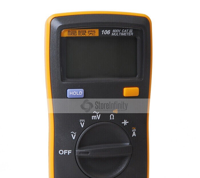 Fluke 106 Hand-Digitalmultimeter 600 V 10 A CAT III Meter Multimeter | eBay