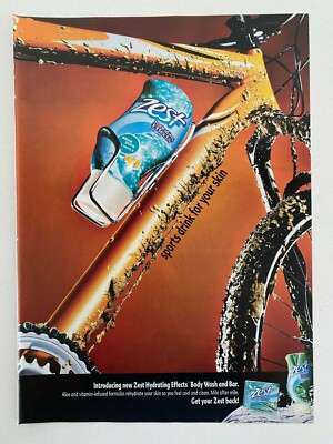 Zest Body Wash and Bar 2007 Magazine Ad | eBay