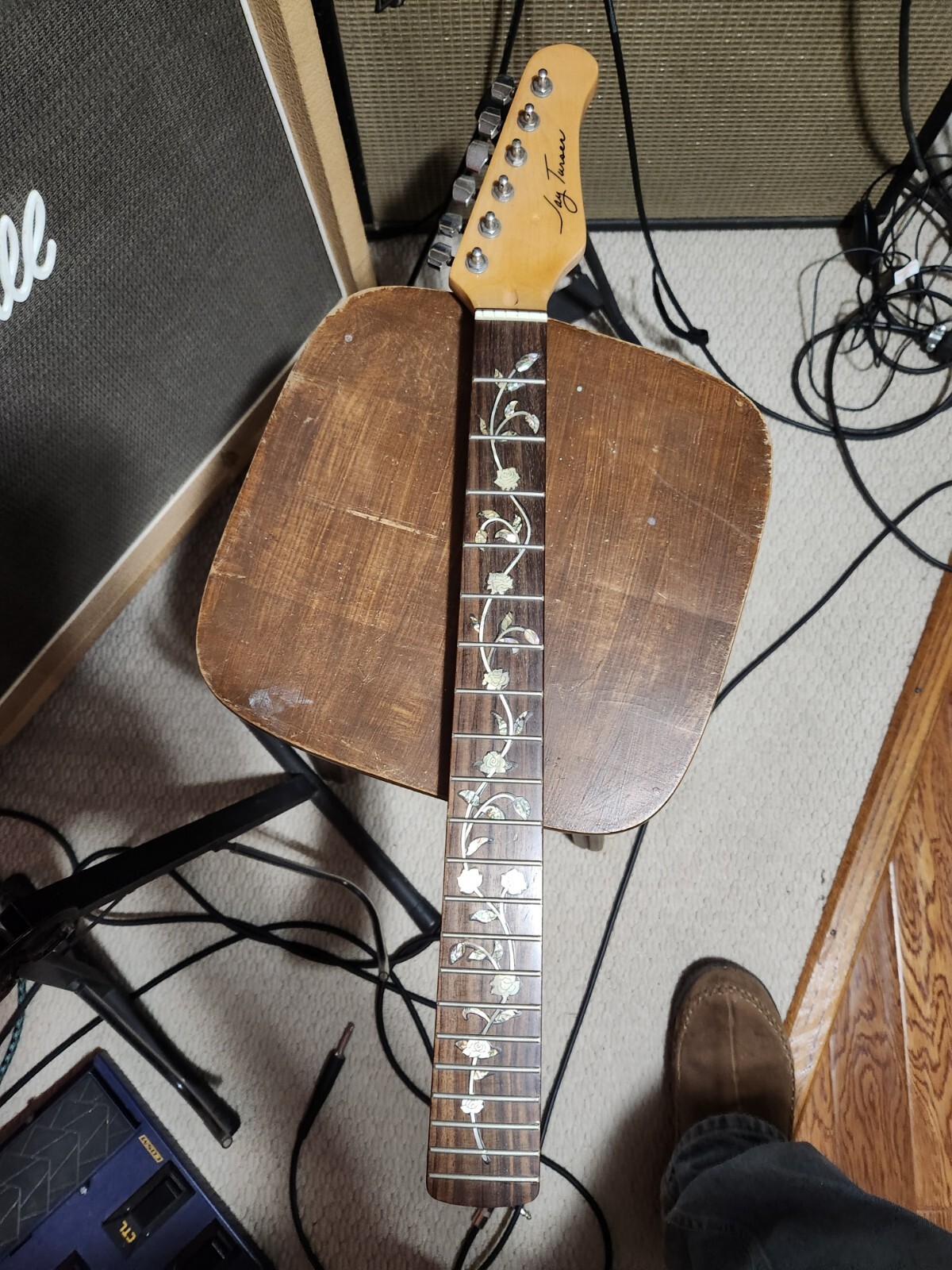 j turser vine of life fender style neck | eBay