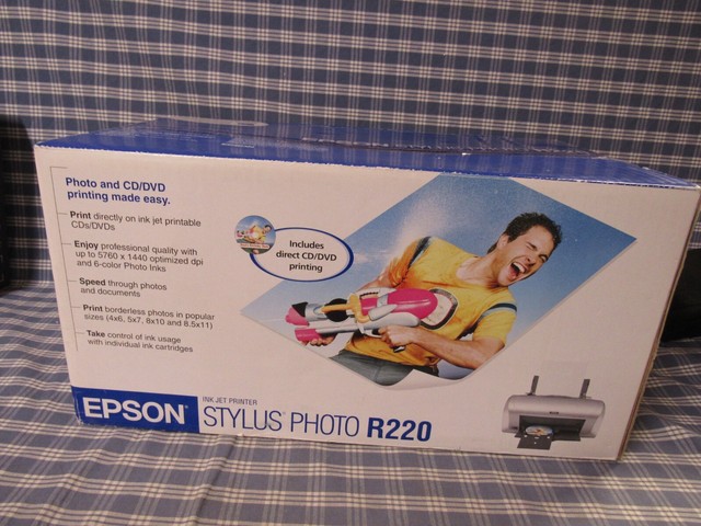 Epson Stylus Photo R220 Digital Photo Inkjet Printer for sale online | eBay