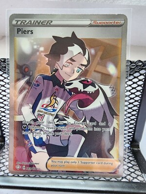 Piers 069/072 Shining Fates Full Art Holo Pokemon Card NM | eBay