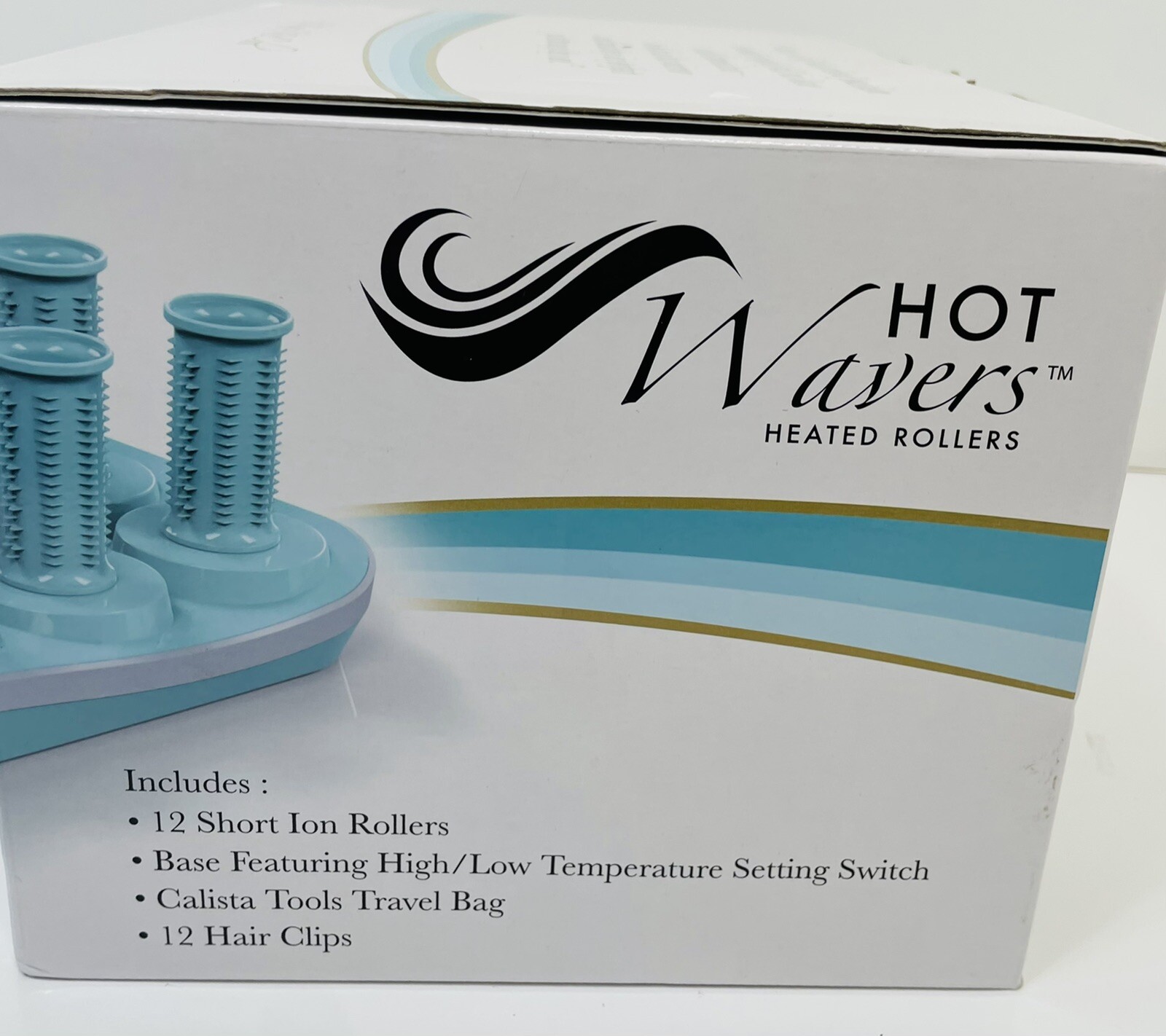 Calista Hot Wavers Heated Hair Rollers, Hair Curler, With 12 Butterfly ...