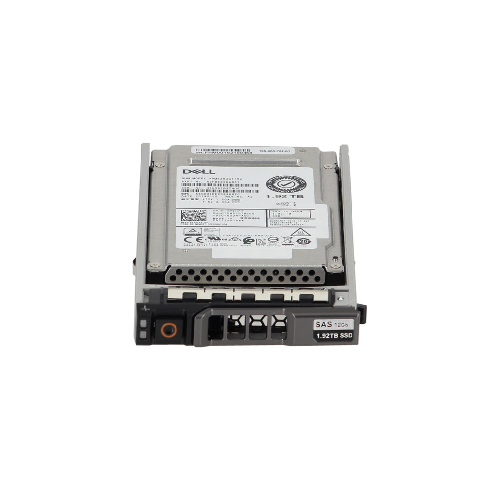 Dell 1.92TB 12Gbps SAS RI TLC 2.5 SSD KPM5XRUG1T92 (ME4) (TDNP7-Refurb ...