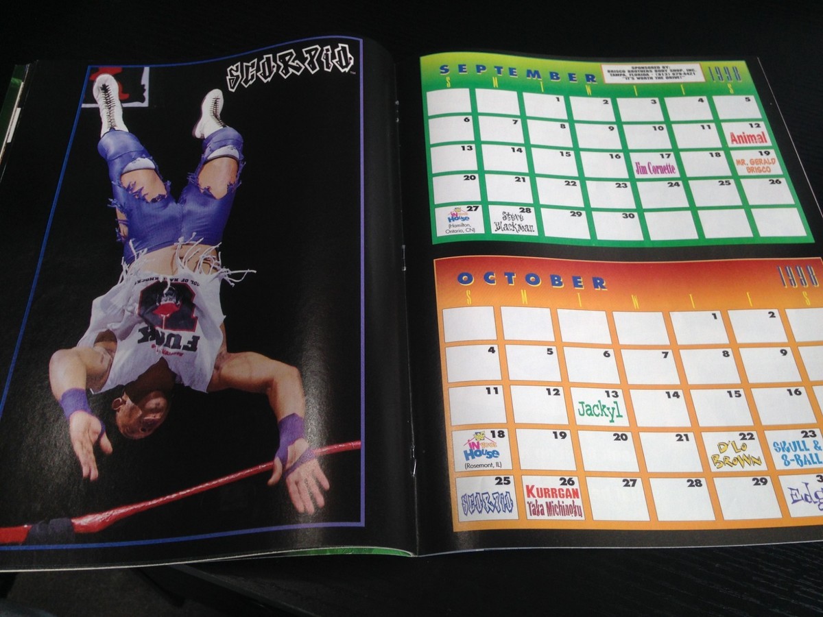 Calander October 1998