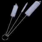 White 3Pcs Lab Test Tube Cleaning Brush Household Kitchen Bottle Clean ...