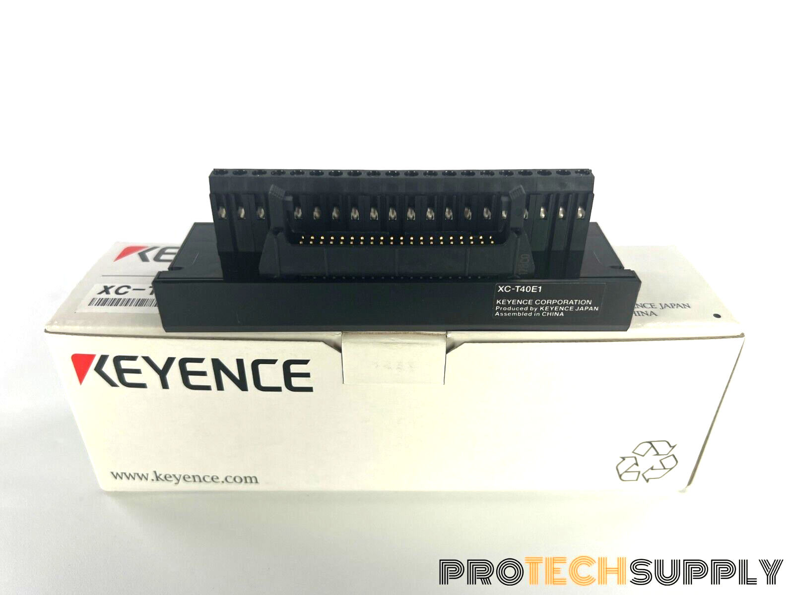 Keyence XC-T40E1 40-Electrode European Converter Terminal Block NEW w ...