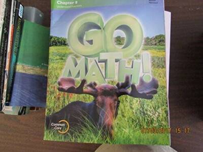 Go Math!: Student Edition Chapter 8 Grade 3 2015 - Paperback - GOOD ...