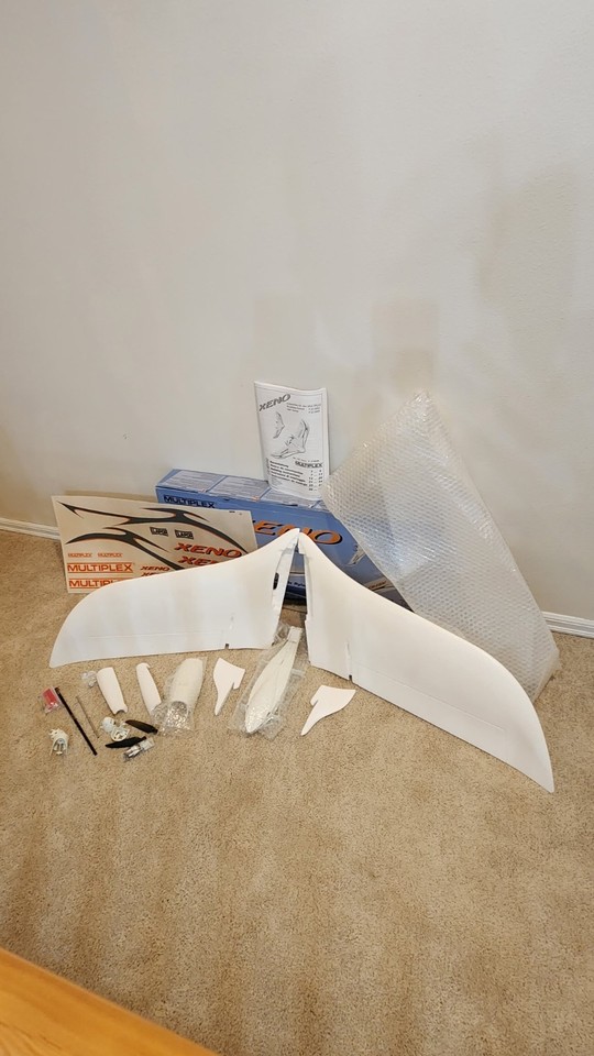 Multiplex Xeno Flying RC Glider Wing Plane Kit ARF | eBay