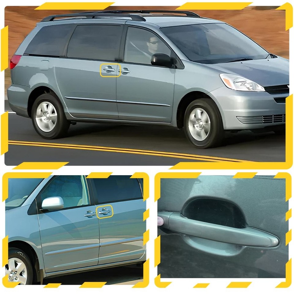 For 2004-10 Toyota Sienna Outside Exterior Sliding Left+Right Door ...