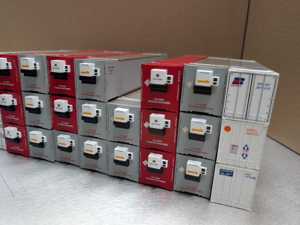 HUGE 26 Pack HO Scale 53' Container Lot 26 Containers Canadian Pacific ...