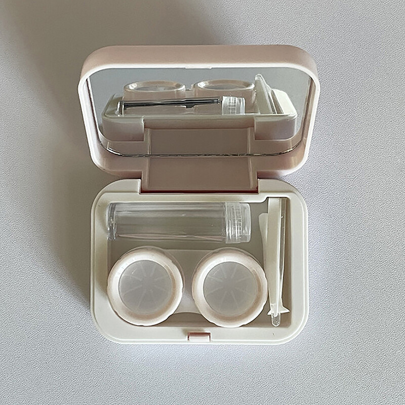Cute Cartoon Contact Lens Storage Box Portable Contact Lens Case Travel ...