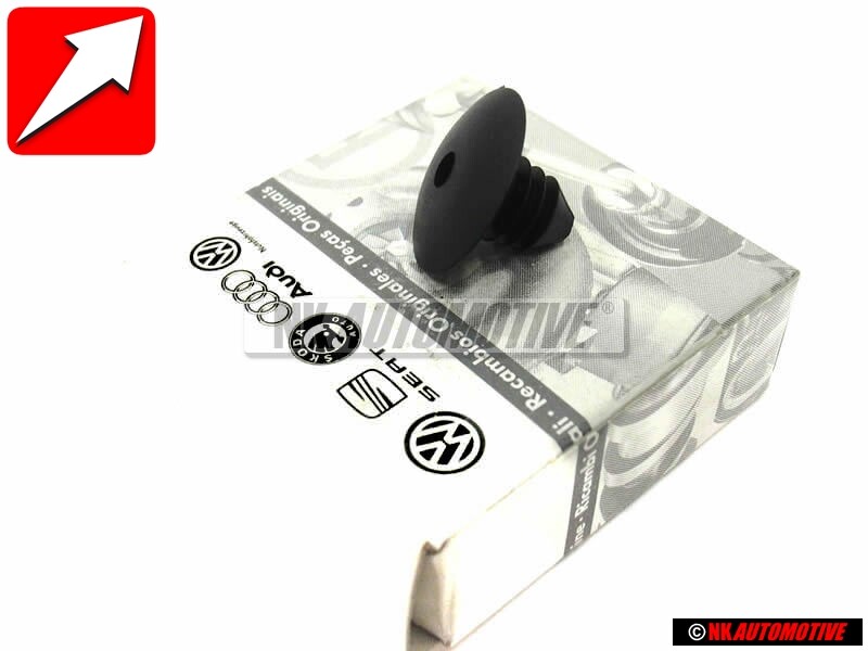 Original VW Door Card Panel Trim, Luggage Carpet Clip Bung - 191867199 ...