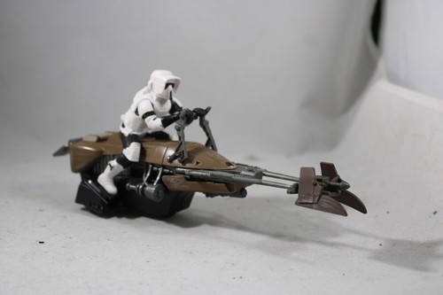 Star Wars Stormtrooper Speeder Bike Spin Master 2015 Model 44546 * No ...
