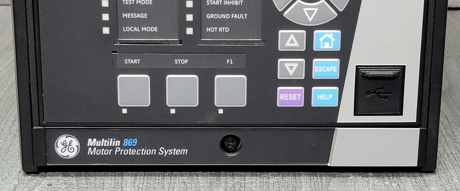 GE Multilin 869 Motor Protection System 869-EP5NNG5HSSANNMSPFB1ECNAN ...