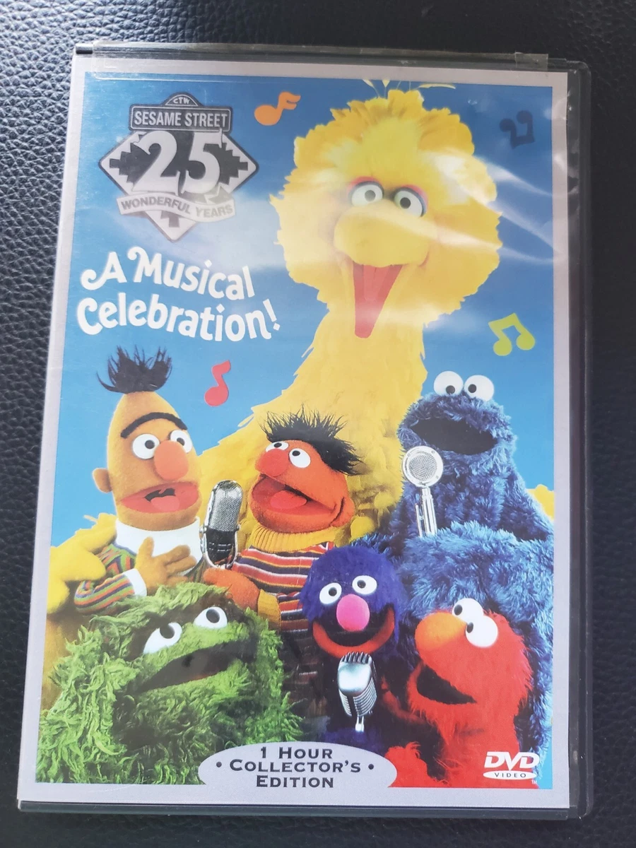 Sesame Street 25th Birthday A Musical Celebration Vhs Ebay