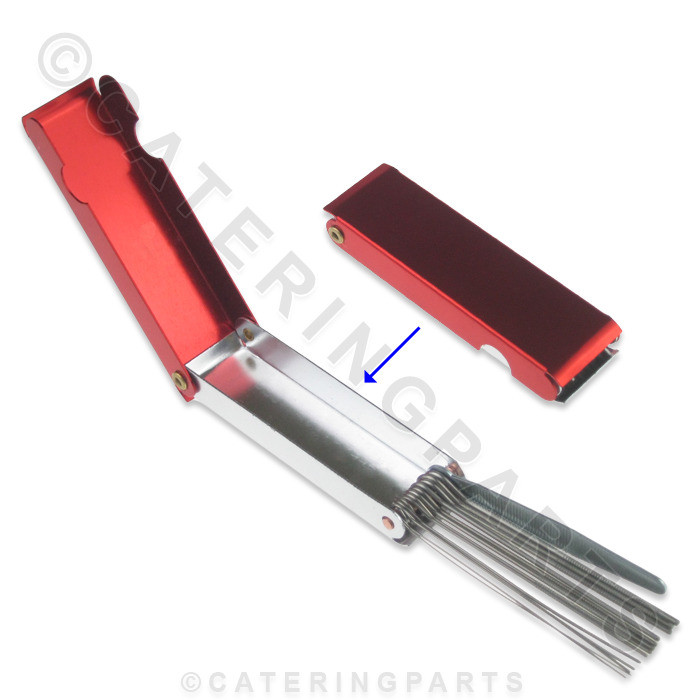 GAS JET INJECTOR NOZZLE CLEANER TOOL SET FOR BLOCKED JETS PILOT BURNERS ...