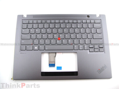 New/Orig Lenovo ThinkPad T14s Gen 4 Palmrest Keyboard Bezel US Backlit ...