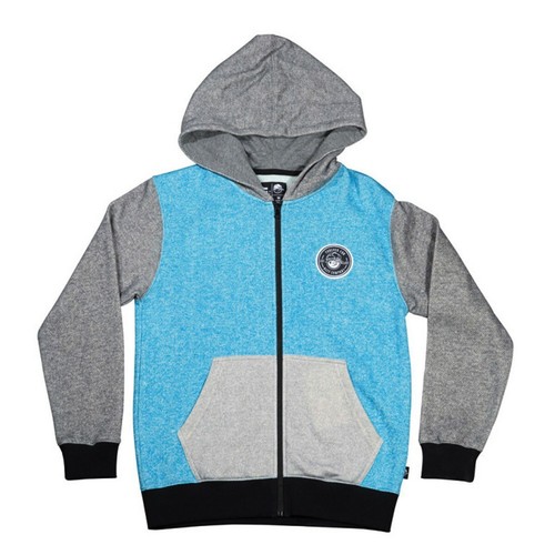 New Neff Boys Youth Daily Stripe Full Zip Hoodie Medium Blue ...