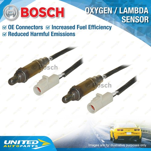 2 x Bosch Oxygen Lambda Sensors for Ford Escape BA ZA ZB ZC EP3WF EPFWF 3.0L SUV | eBay Australia