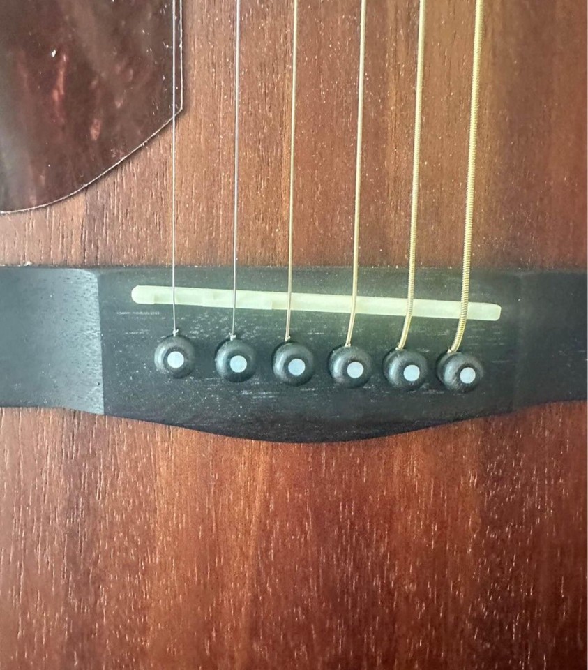 Left Handed fender paramount acoustic guitar With Fender Hard Case | eBay