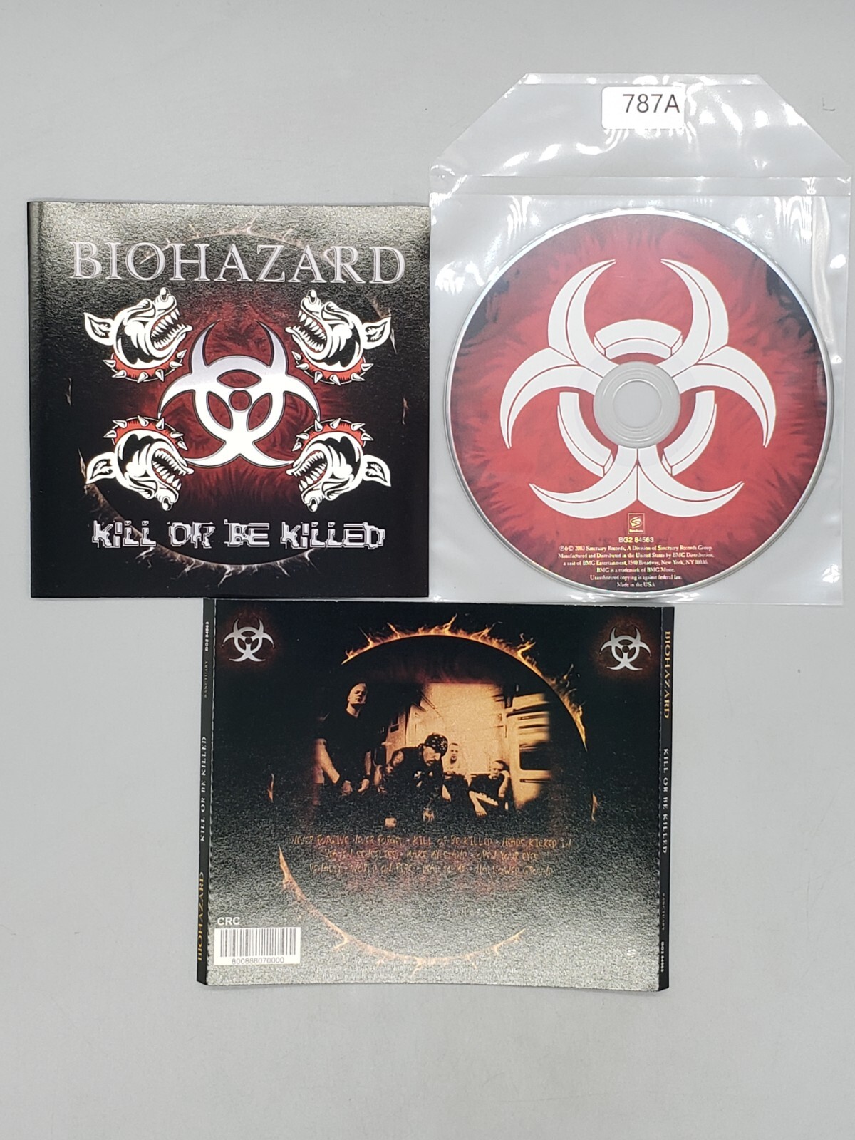 Kill Or Be Killed by Biohazard (CD) No Case No Tracking | eBay