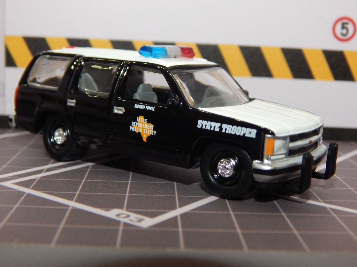 Texas Chevrolet Tahoe Police Graphics
