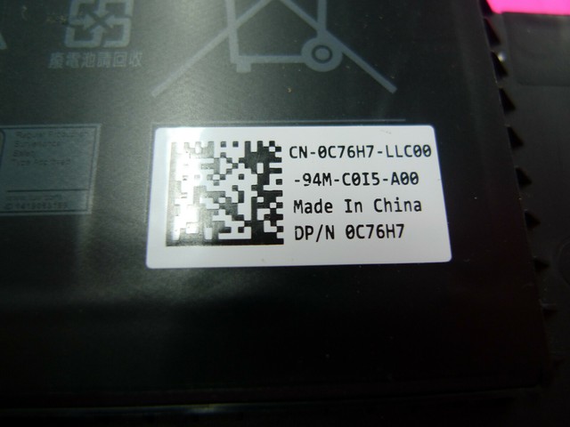 Genuine Dell Latitude 7400 2-in-1 Notebook Battery 78wh 11.4v C76h7 ...