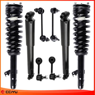 Front Complete Struts Rear Shocks Sway Bar Link For Ford Fusion Mercury ...