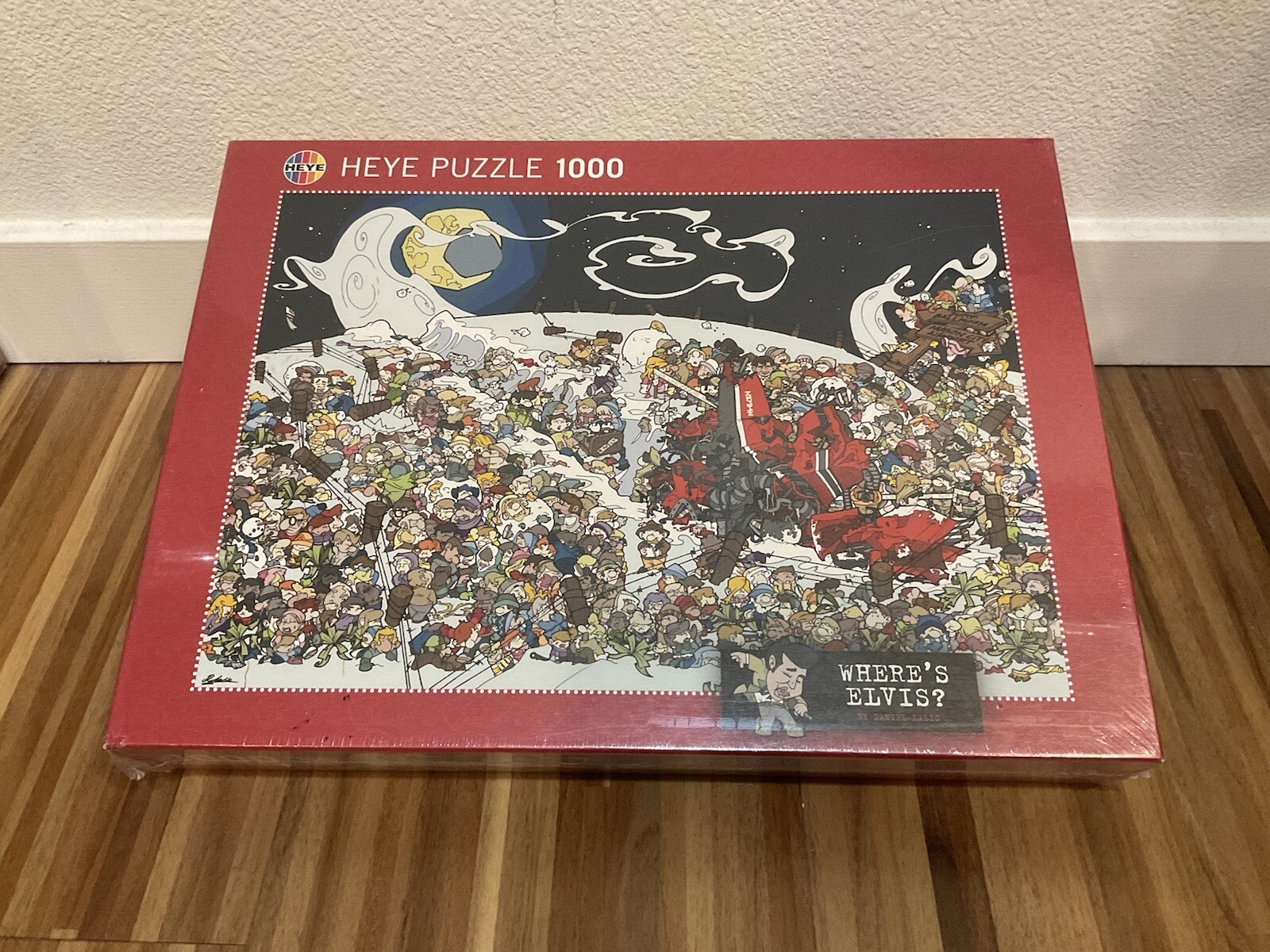 New HEYE puzzle Daniel Lalic “Where’s Elvis? Iowa” 1000 Pieces. Year ...