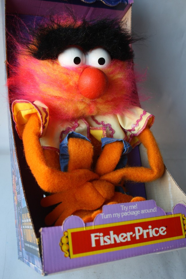 ULTRA RARE VINTAGE 1978 ANIMAL MUPPETS 18" HAND PUPPET FISHER PRICE NEW ...