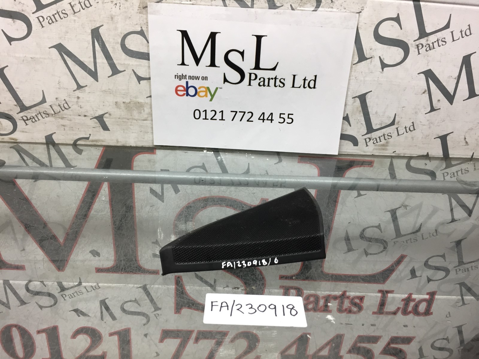 (AS) MERCEDES BENZ W204 C CLASS TRIANGLE SPEAKER TWEETER FRONT LEFT ...