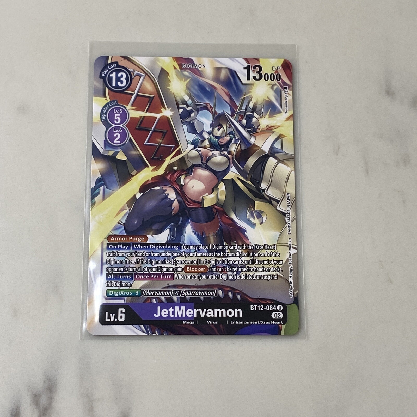 Digimon JetMervamon Uncommon NM Across Time Same Day Shipping! | eBay