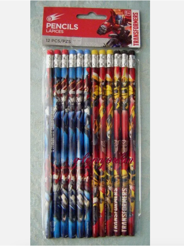 Transformers Pencil Favors-TRANSFORMERS HASBRO CHARACTER SCHOOL PENCILS ...