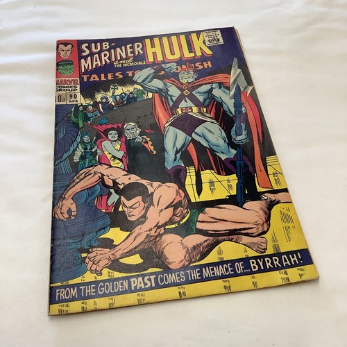 Sub Mariner Hulk Tales to Astonish #90 Marvel Comics Group Comic Book | eBay