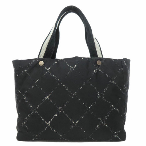 CHANEL Travel Line Tote Bag Nylon Material Women s Used CHANEL from ...