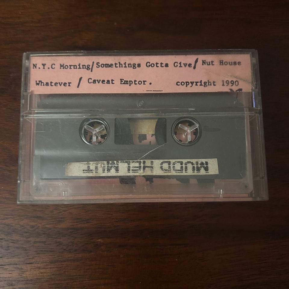 MUDD HELMUT demo cassette - RARE Richmond VA punk 1990 MEMBERS OF GWAR ...