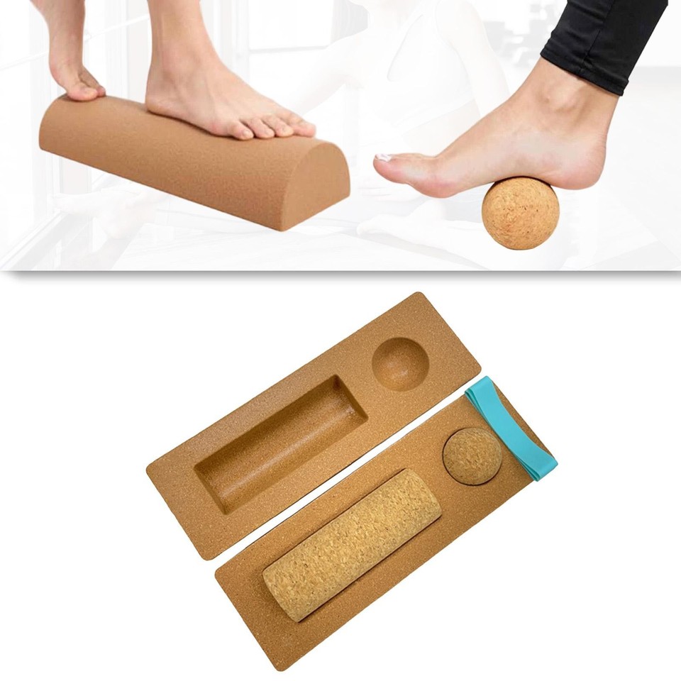 Cork Balance Board Foot Strengthener Core Strength Exercise Resistance ...