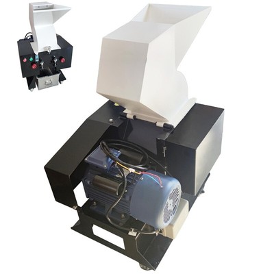 Plastic Bottle Granulator Chipper Heavy Duty Shredder W/ Hopper&Motor 2 ...