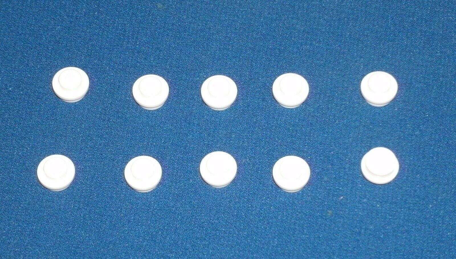 LEGO NEW 1x1 White Round Plate (10x) 614101 Brick 6141 | eBay