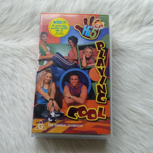 Hi 5 Playing Cool VHS Kids Musical Show HI5 TV Show VHS Vintage ...