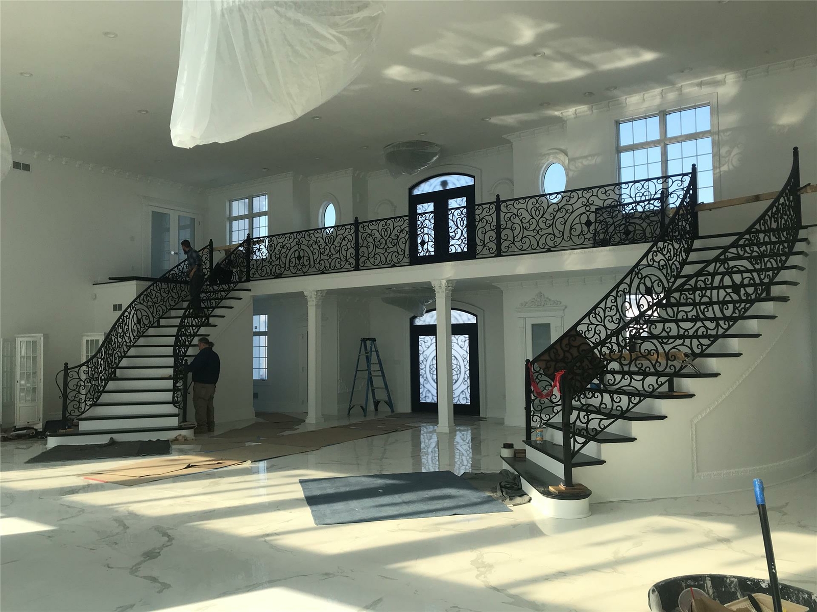 BEAUTIFUL HAND MADE WROUGHT IRON ESTATE RAILINGS - FSHW21 | eBay