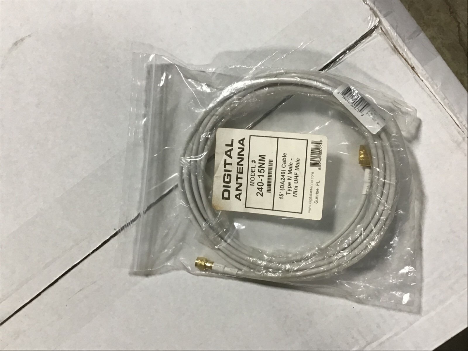 Digital Antenna Powermax Low Loss Antenna Da240 Cable 15ft | 240-15NM ...