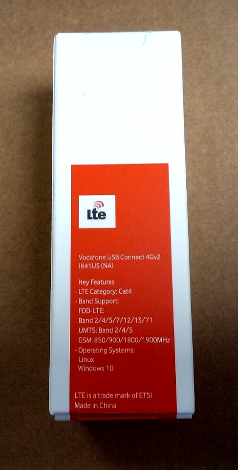 Vodaphone - USB Connect 4G V2 - IK41US Designed For loT | eBay