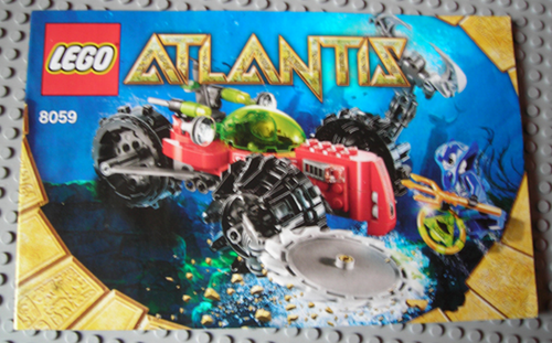LEGO ® - Atlantis ™ - Set 8059 - Seabed Scavenger (Instructions) | eBay