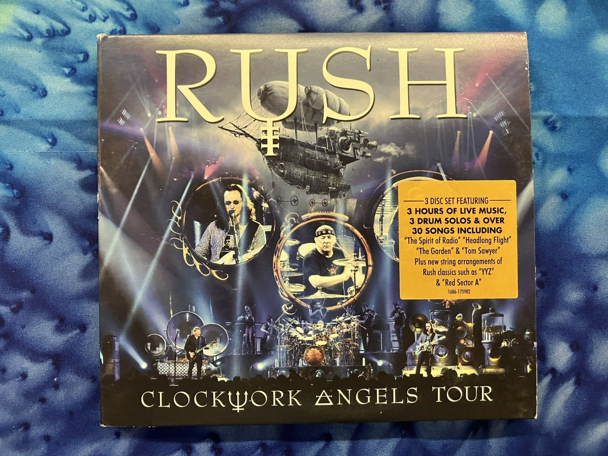 Rush Clockwork Angels Tour Cover Clockwork Angels Tour Live Was
