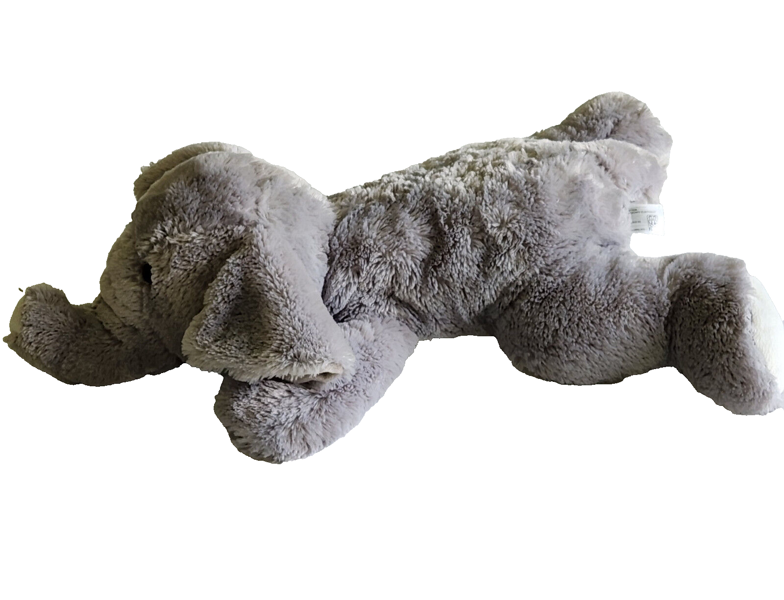 Fiesta 22" Laydown Elephant Plush Gray Stuffed Animal Toy Bed Decor | eBay