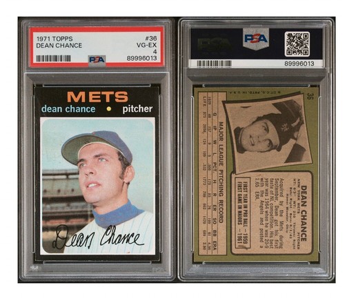 1971 Topps - Dean Chance #36 for sale online | eBay