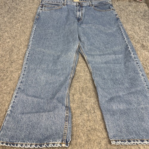Schmidt Workwear Jeans Mens 42x30 Blue Straight Leg Pants New | eBay